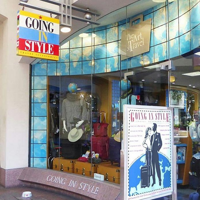 Directions to Going In Style Travel Accessories Bay Area